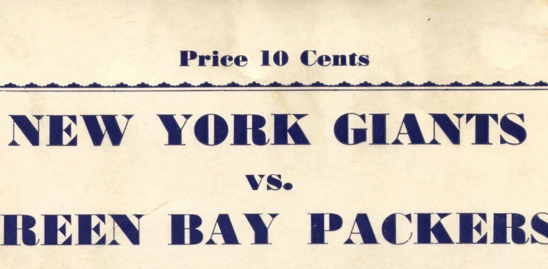 1942 NEW YORK GIANTS Print Vintage Football Decor, Football Print ...