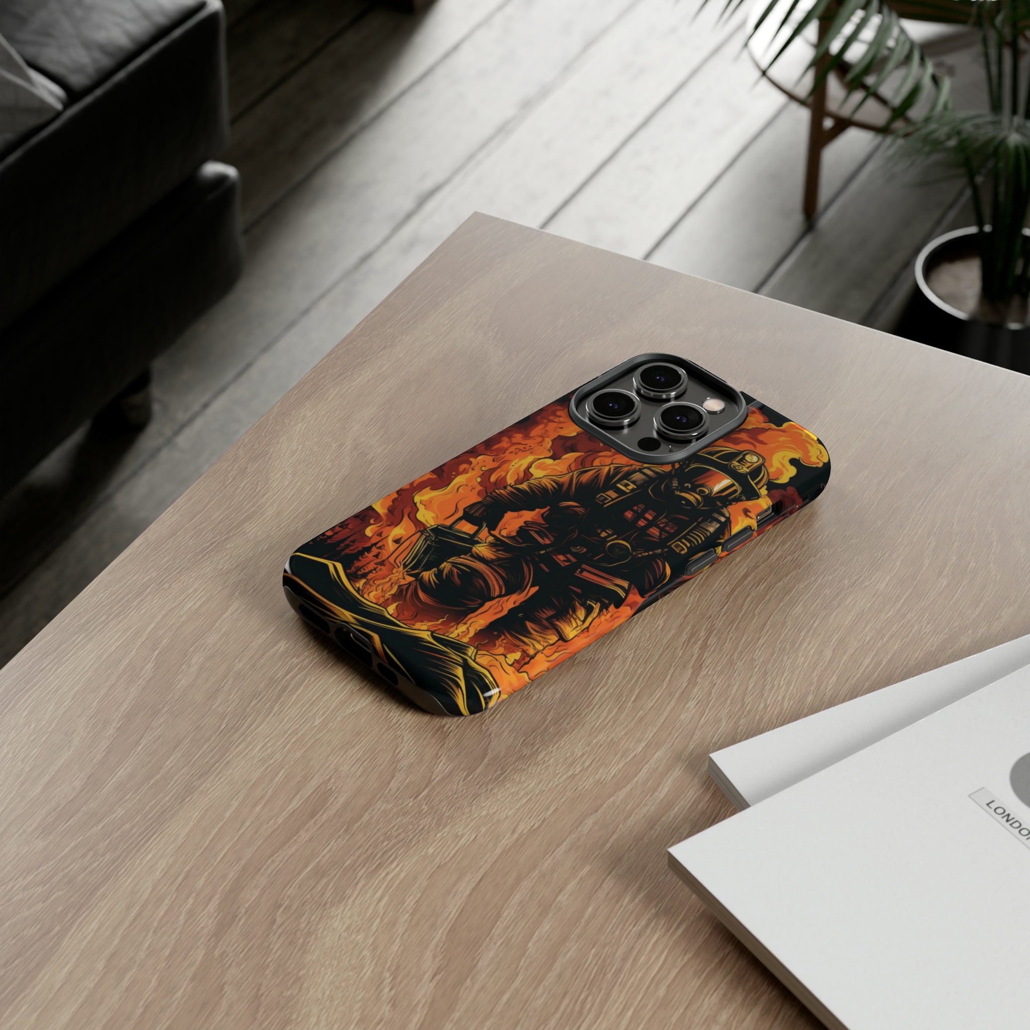 IPhone 15 / 14 / 13, iPhone Case for Firefighters, Fire Department ...