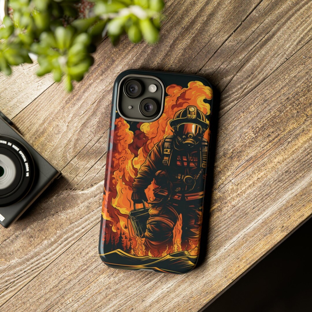 IPhone 15 / 14 / 13, iPhone Case for Firefighters, Fire Department ...