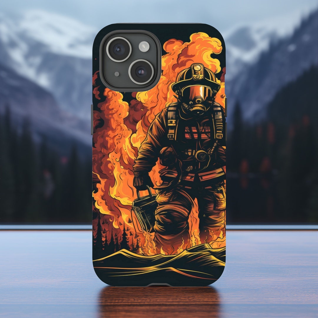 IPhone 15 / 14 / 13, iPhone Case for Firefighters, Fire Department ...