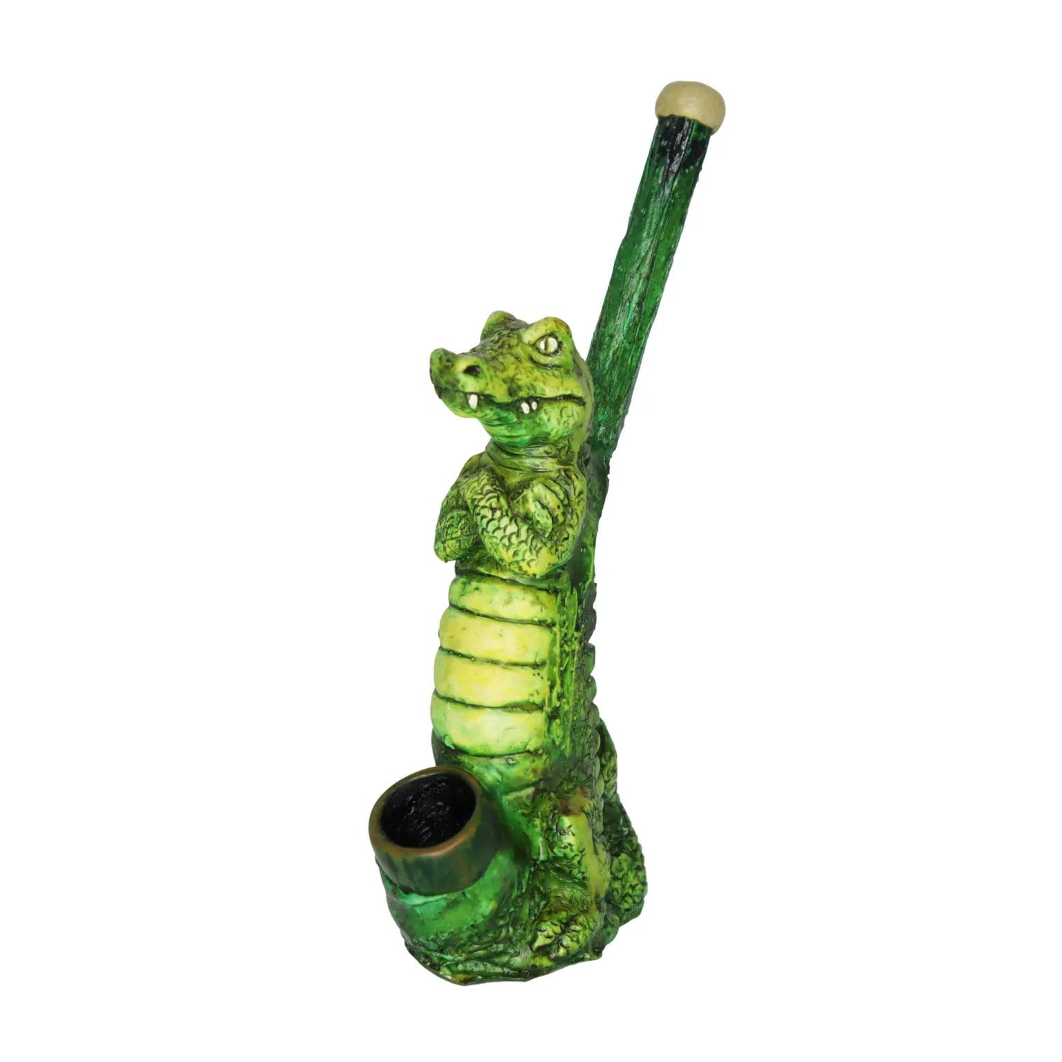 Mad Alligator Tobacco Pipe Cermaic Pipe Bamboo Pipe Wood Pipe Unique ...