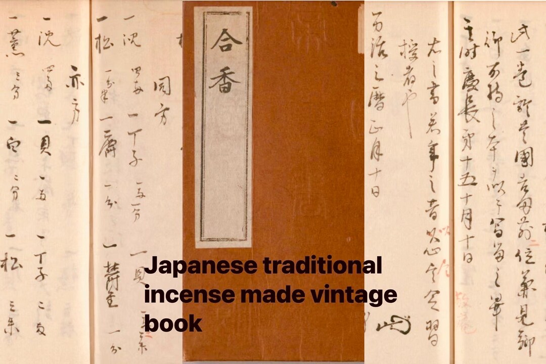 Digital Download Japanese Vintage Book of Traditional Incense Making ...