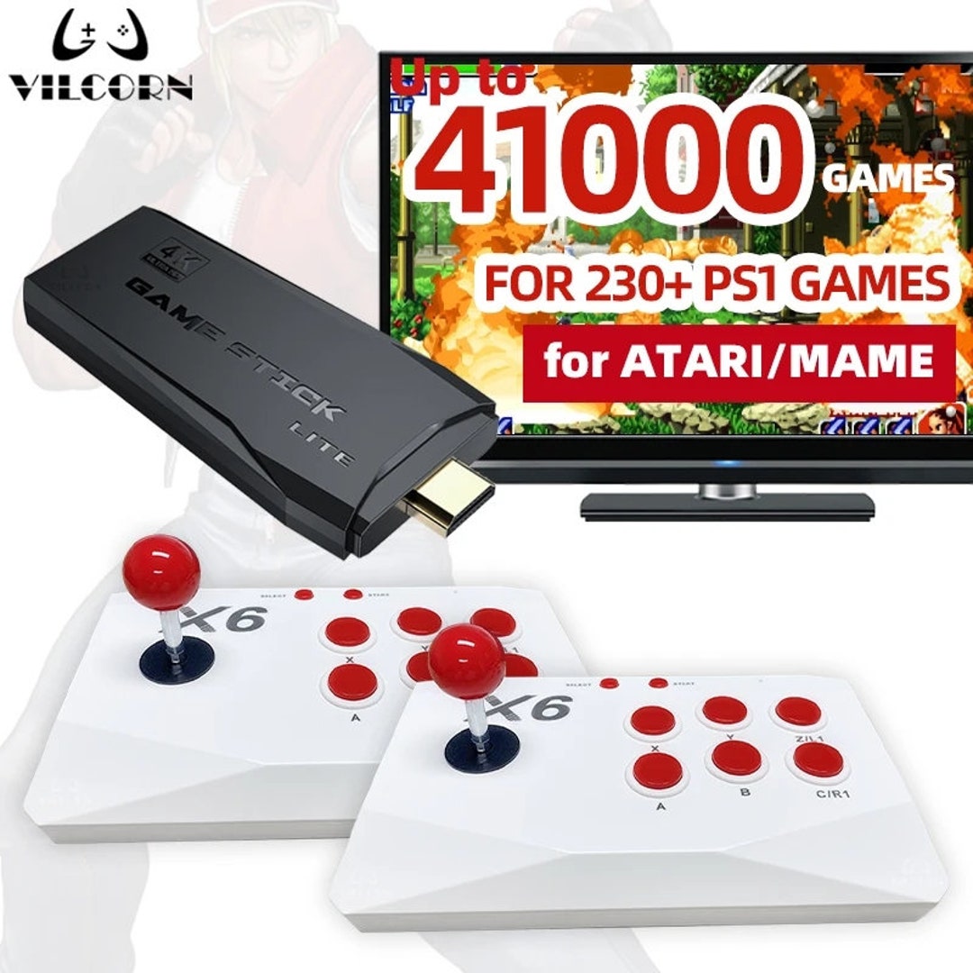 4k Arcade Joystick Video Game Console With More Than 41000 Integrated ...