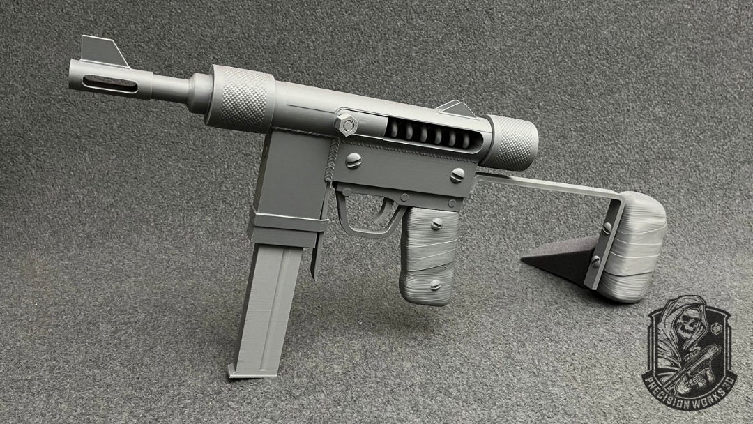 Rust Custom SMG 1:1 Model Cosplay Prop High Detail 60CM - Etsy