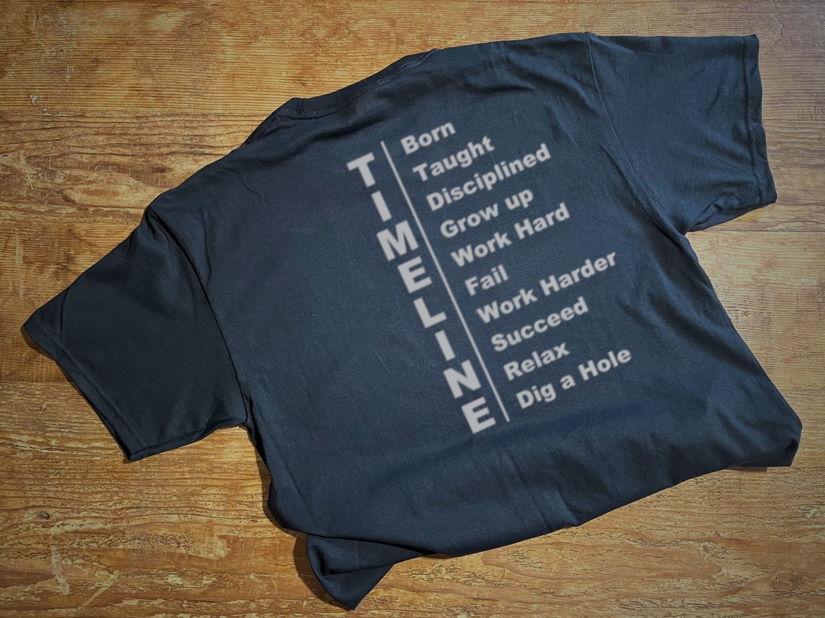 TIMELINE Tee #DH242 - Etsy