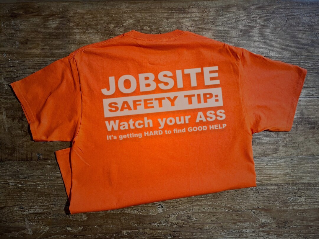 SAFTEY TIP Tee DH237 - Etsy