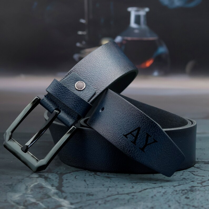Belt For Him Personalzed Leather Belt - Custom Name - Free ...