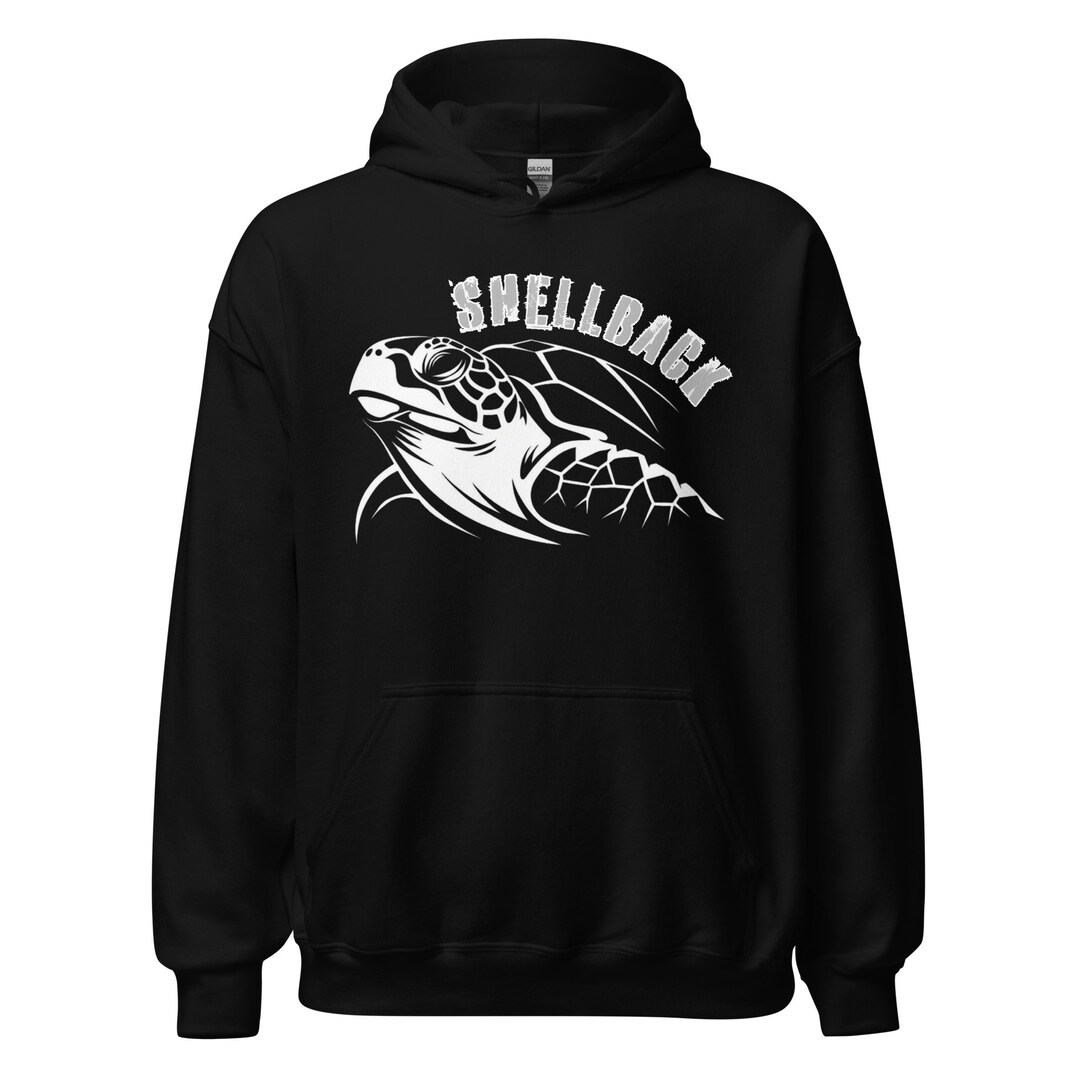 Shellback Hoodie Proud Trusty Shellback Sweatshirt - Etsy