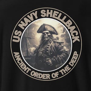 Long Sleeve Vintage Navy Shellback United States Navy Veteran Unisex ...