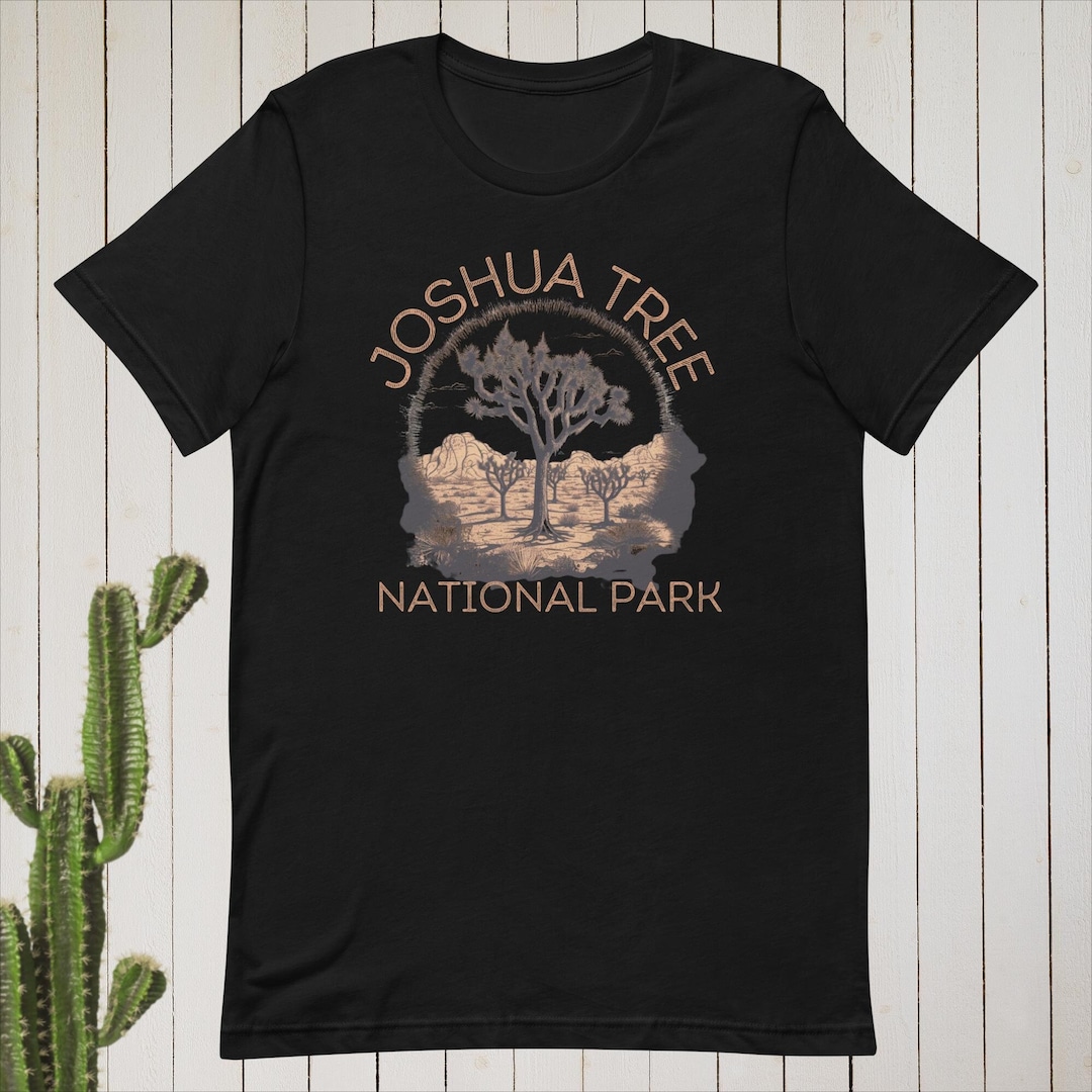 Majestic Desert Landscape Joshua Tree Shirt Joshua Tree National Park ...