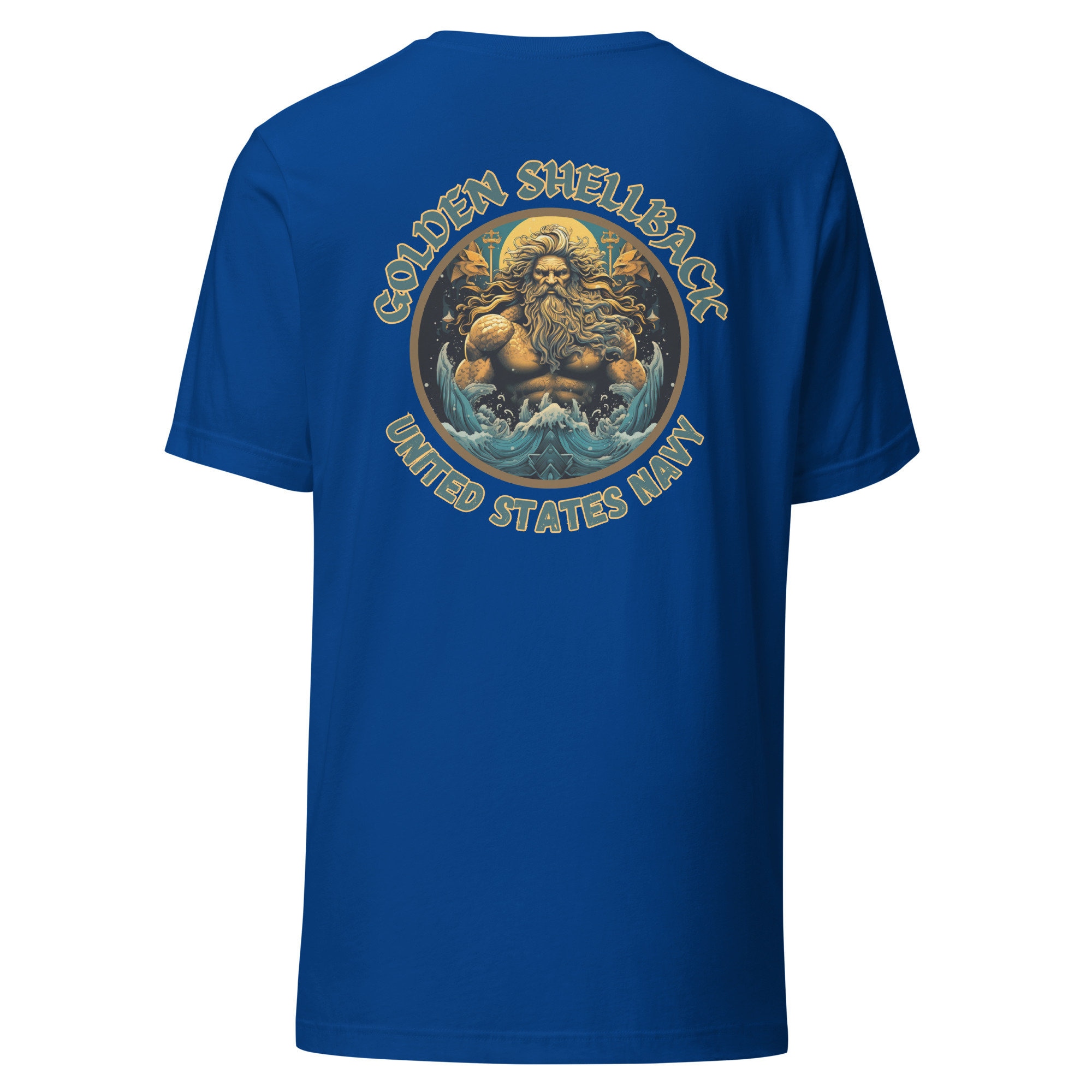 Golden Shellback Shirt US Navy T-shirt Navy Veteran Shellback T-shirt ...