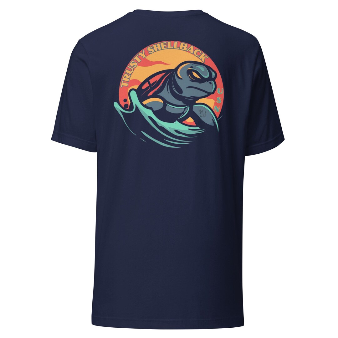 Trusty Shellback Shirt US Navy Veteran T-shirt USN Shirt - Etsy