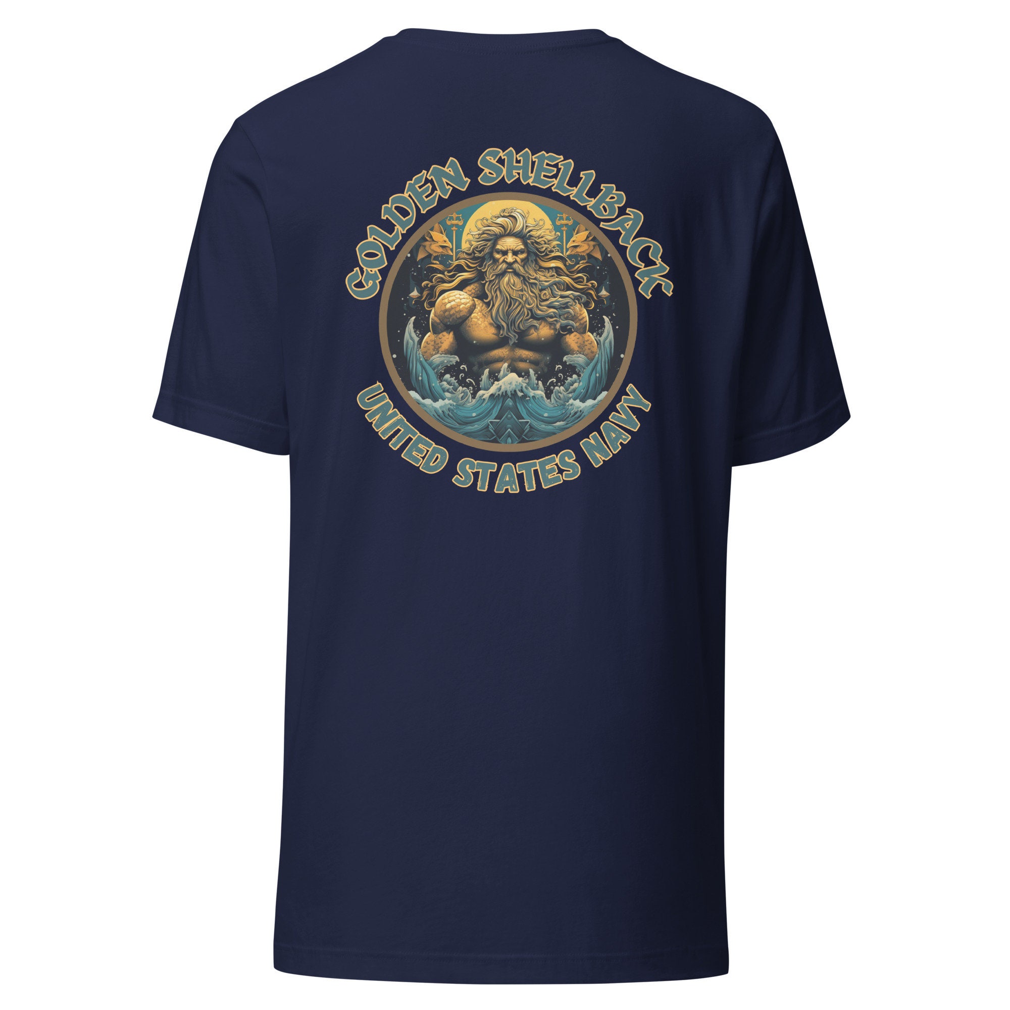Golden Shellback Shirt US Navy T-shirt Navy Veteran Shellback T-shirt ...