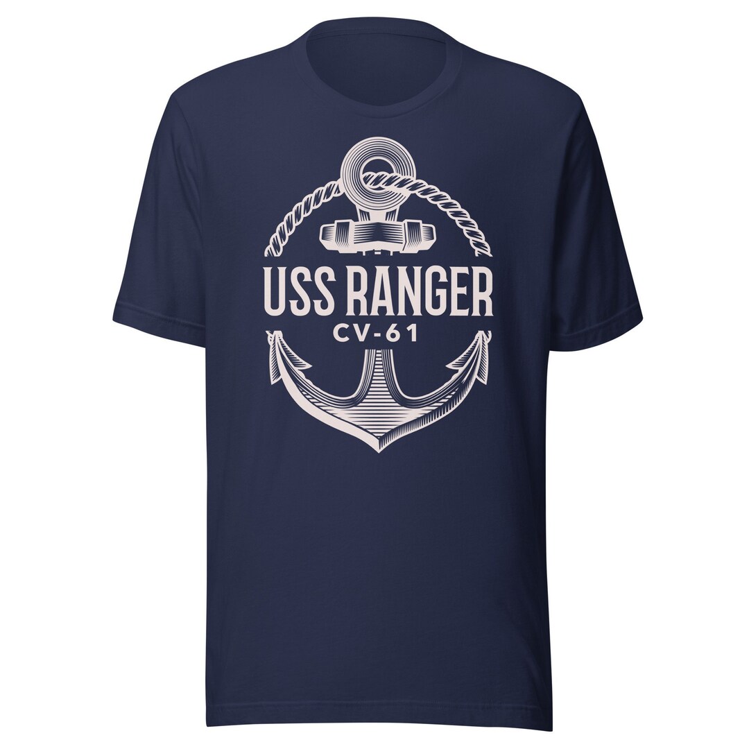 USS Ranger CV-61 Aircraft Carrier United States Navy Shirt Usn-t-shirt ...