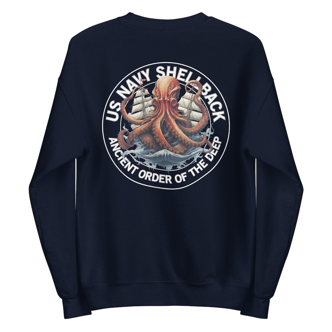 US Navy Shellback Navy Veteran USN Sweatshirt - Etsy
