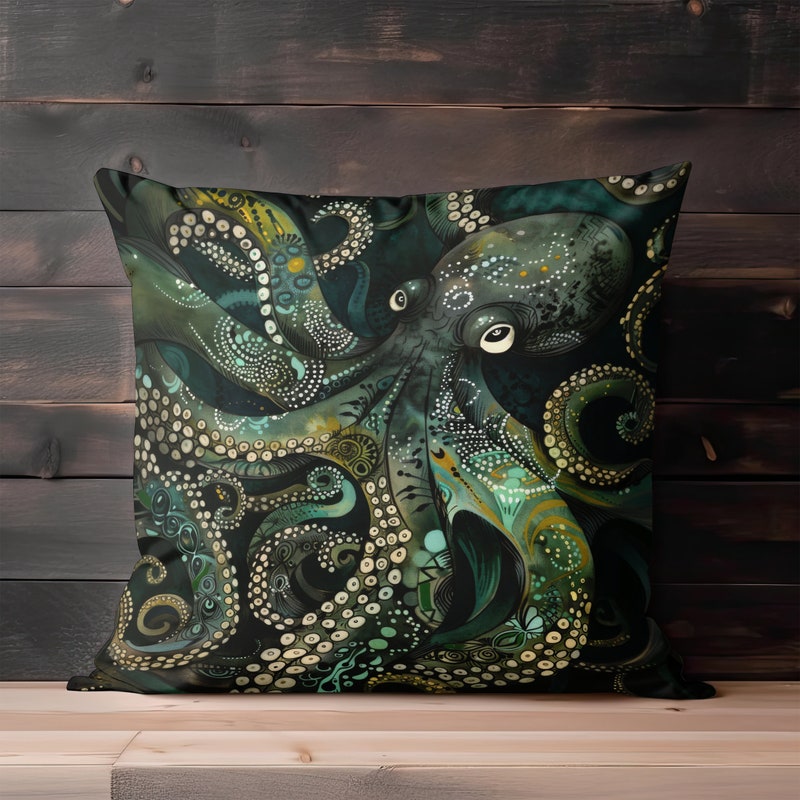 Octopus Pillow - Etsy