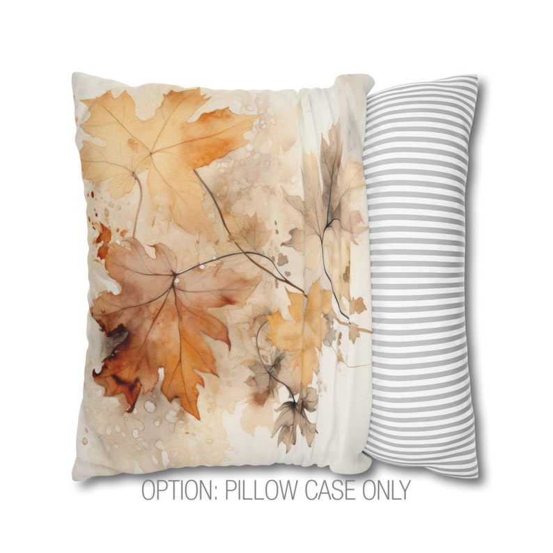 Fall Pillow, Throw Pillow Covers, Autumn Leaves Decor, Pillowcase, Fall ...