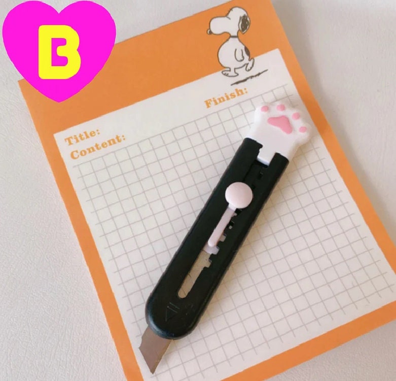 Kawaii Paw Box Cutter, Cute Kitty, Crafts Cutter, Cat Paw Cutter, Mini ...