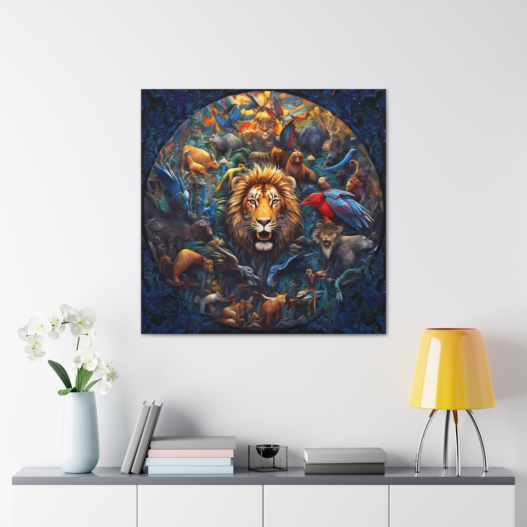 Circle of Life Canvas, Circle of Life Wall Art, Circle of Life Wall ...