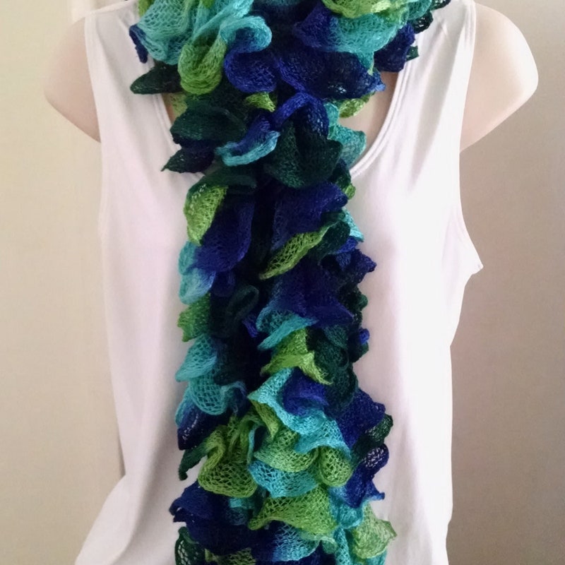 Ruffle Scarves - Etsy