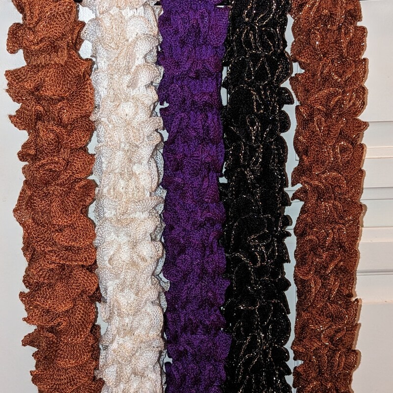 Ruffle Scarves - Etsy