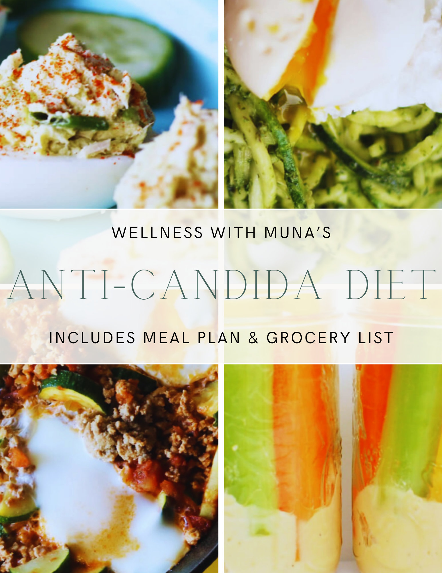 7 Day Anti-candida Meal Plan, 7daymealplan, Sugarfreeplan ...