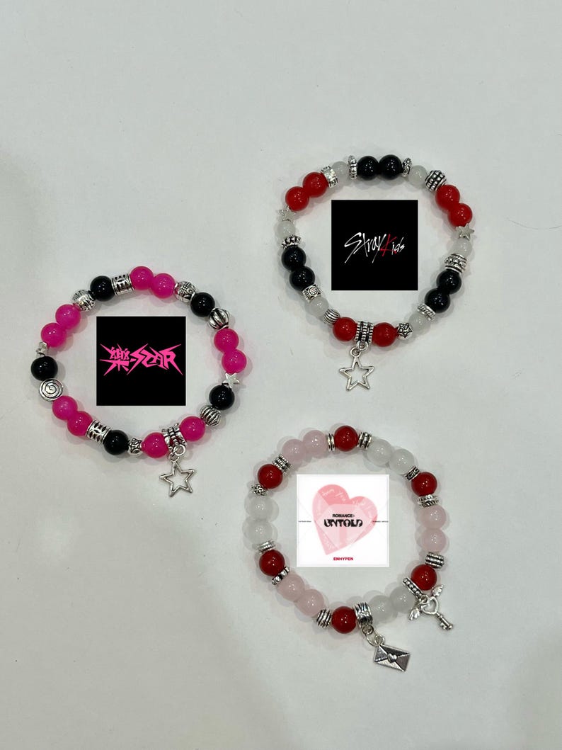 KPOP Album Inspired Bracelets - Etsy