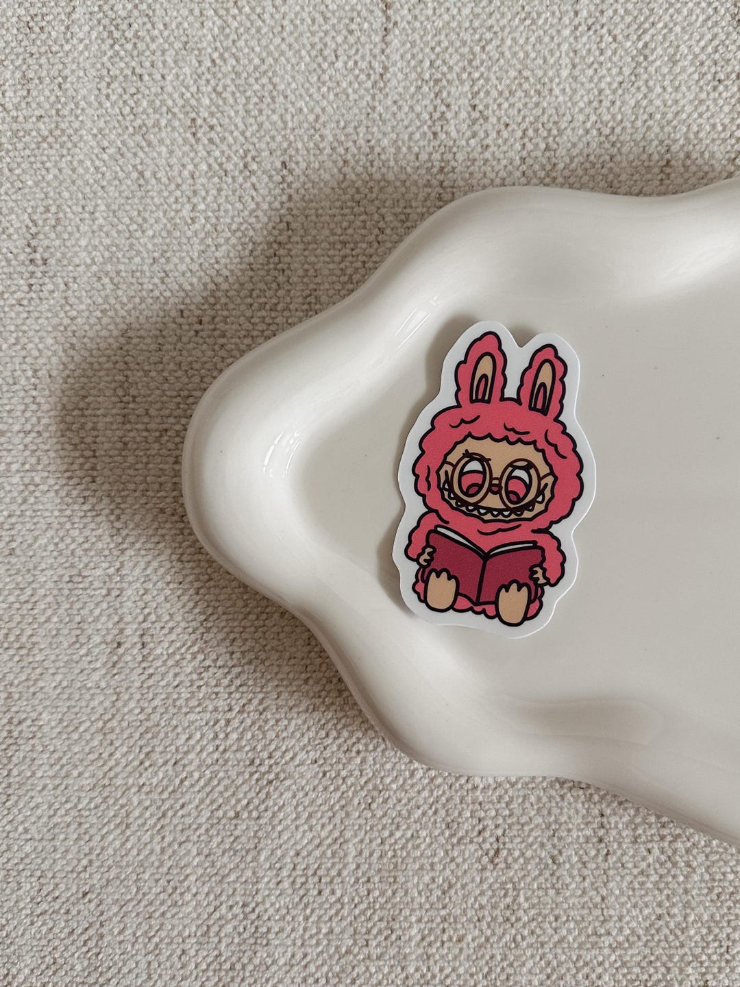 Labubu Sticker Bookish Sticker Glossy or Matte Waterproof Sticker Book ...