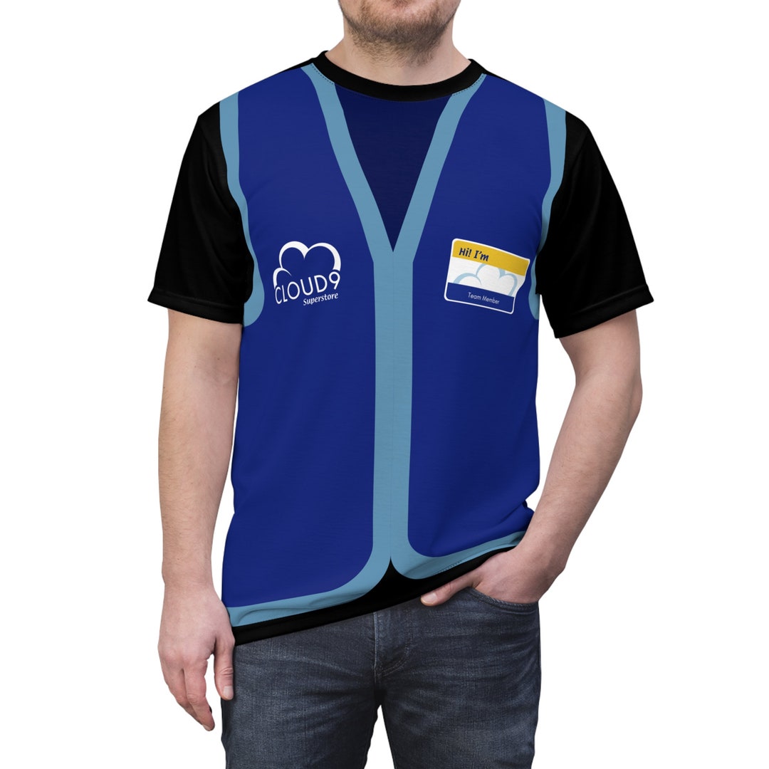 Cloud 9 Superstore Vest Shirt, TV Show Halloween Costume Tee - Etsy