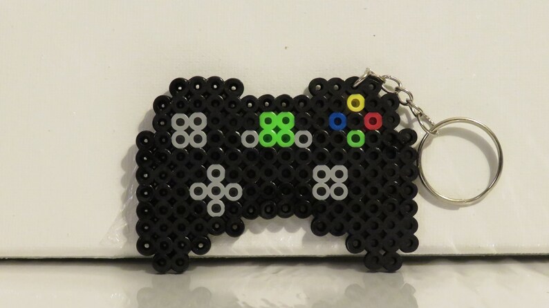 Xbox 360 Controller Perler Bead Keychain - Etsy