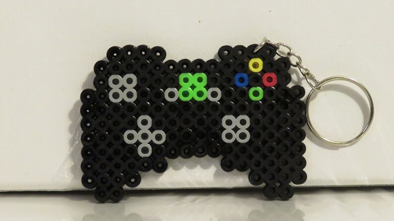Xbox 360 Controller Perler Bead Keychain - Etsy