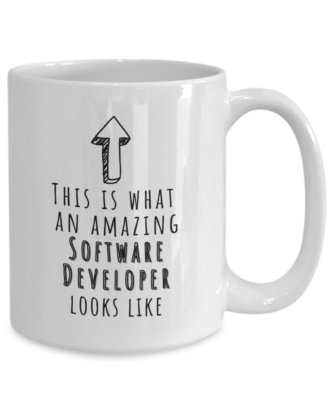 Software Developer Gift Idea, 11 or 15 Oz Ceramic Mug, Amazing Software ...