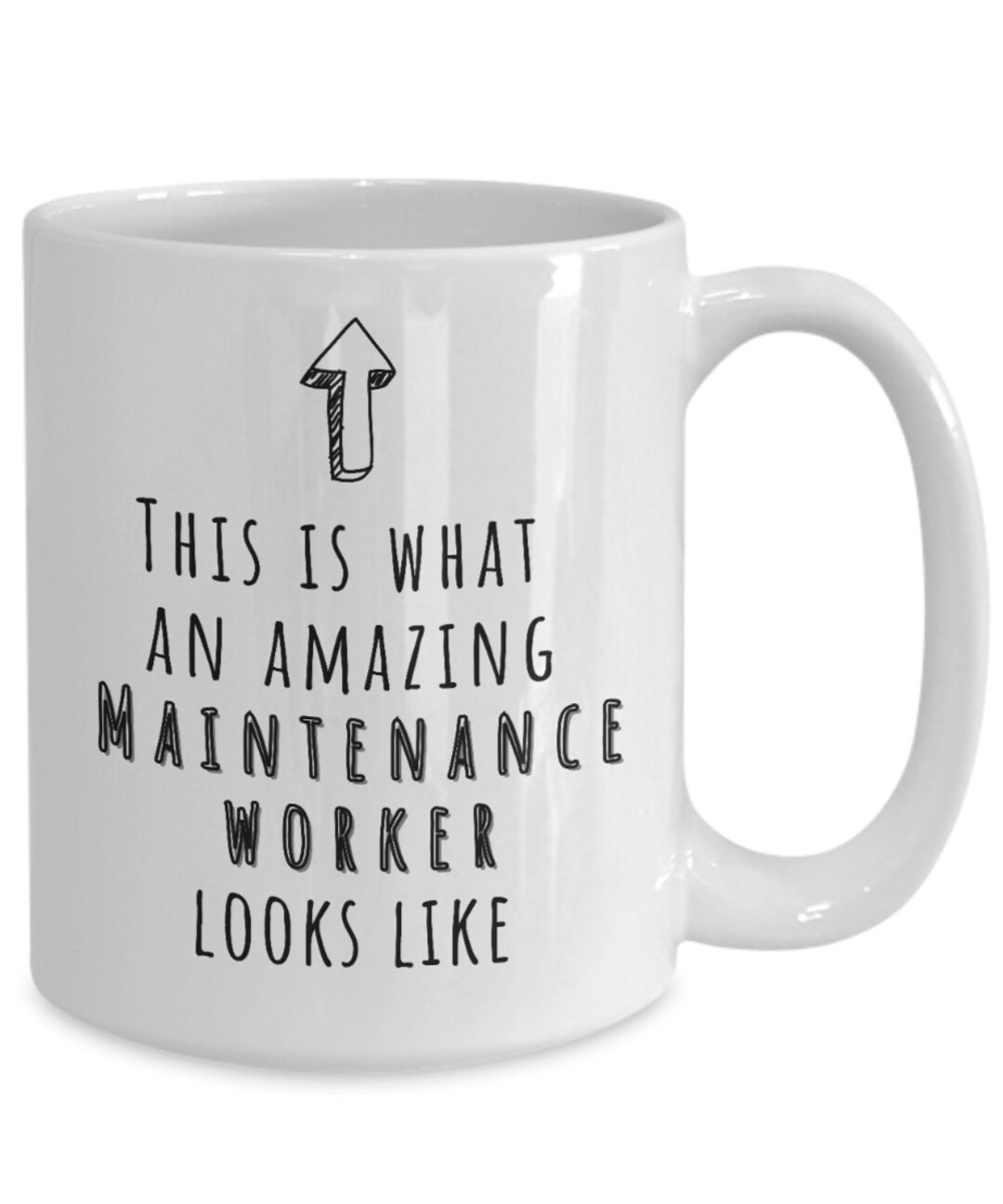 Maintenance Worker Gift Idea, 11 or 15 Oz Ceramic Mug, Amazing ...