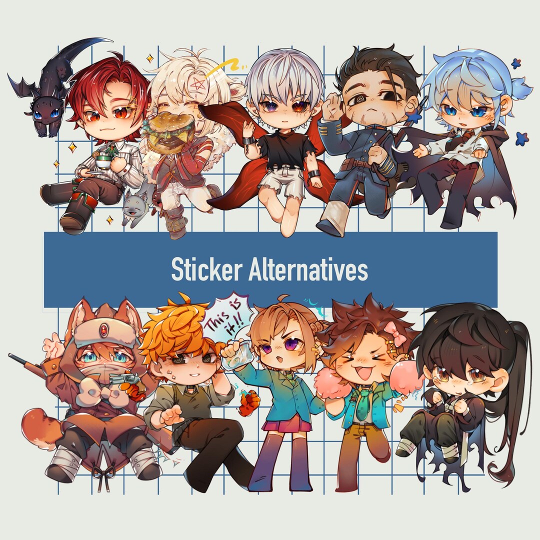 Sticker Alternatives: Vinyl 2.5” Stickers - Etsy