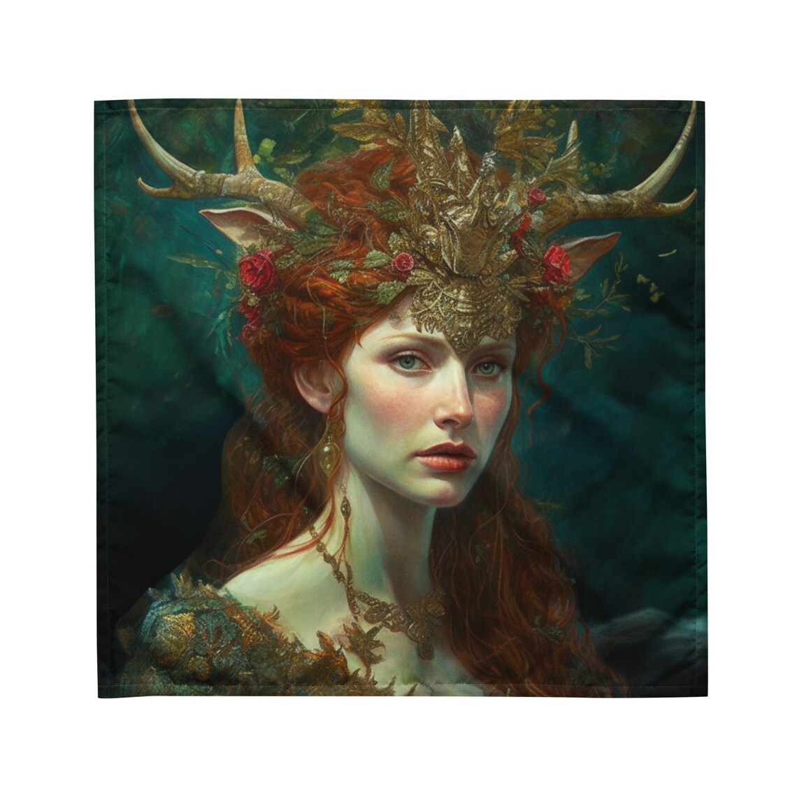 Elen of the Ways Tarot/altar Cloth: Embrace the Wild Spirit Within - Etsy