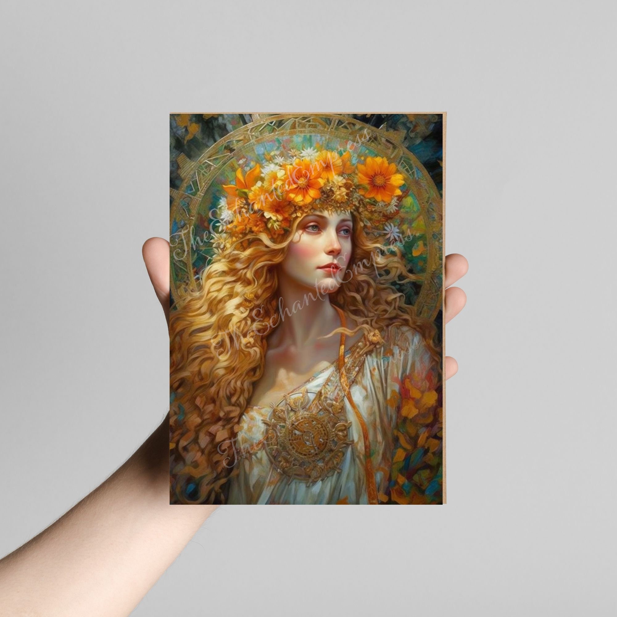 Sol Norse Goddess of the Sun Printable Art |DIGITAL DOWNLOAD. Perfect ...