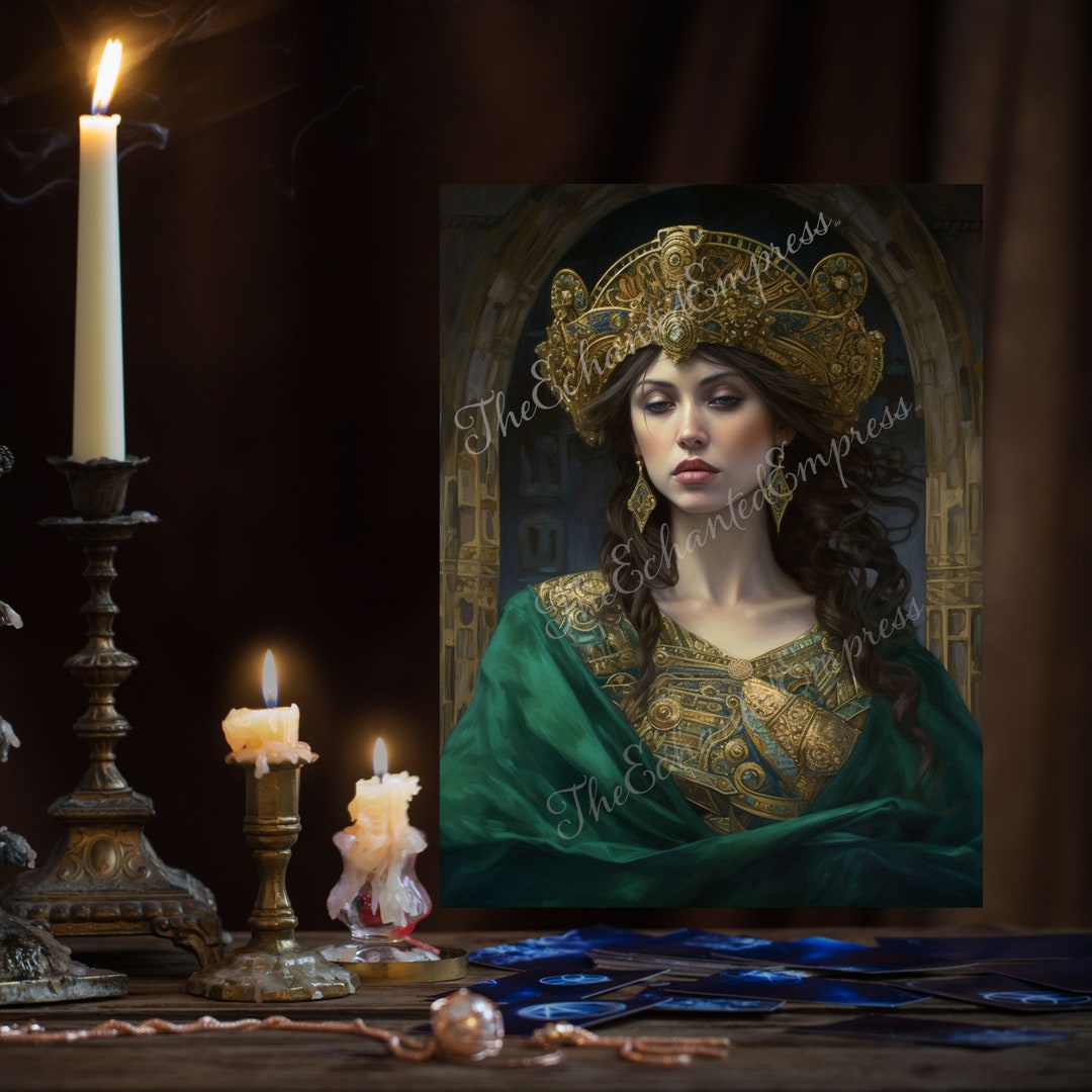 Gaia - Mother Earth, Primordial Goddess of Nature Printable Art ...