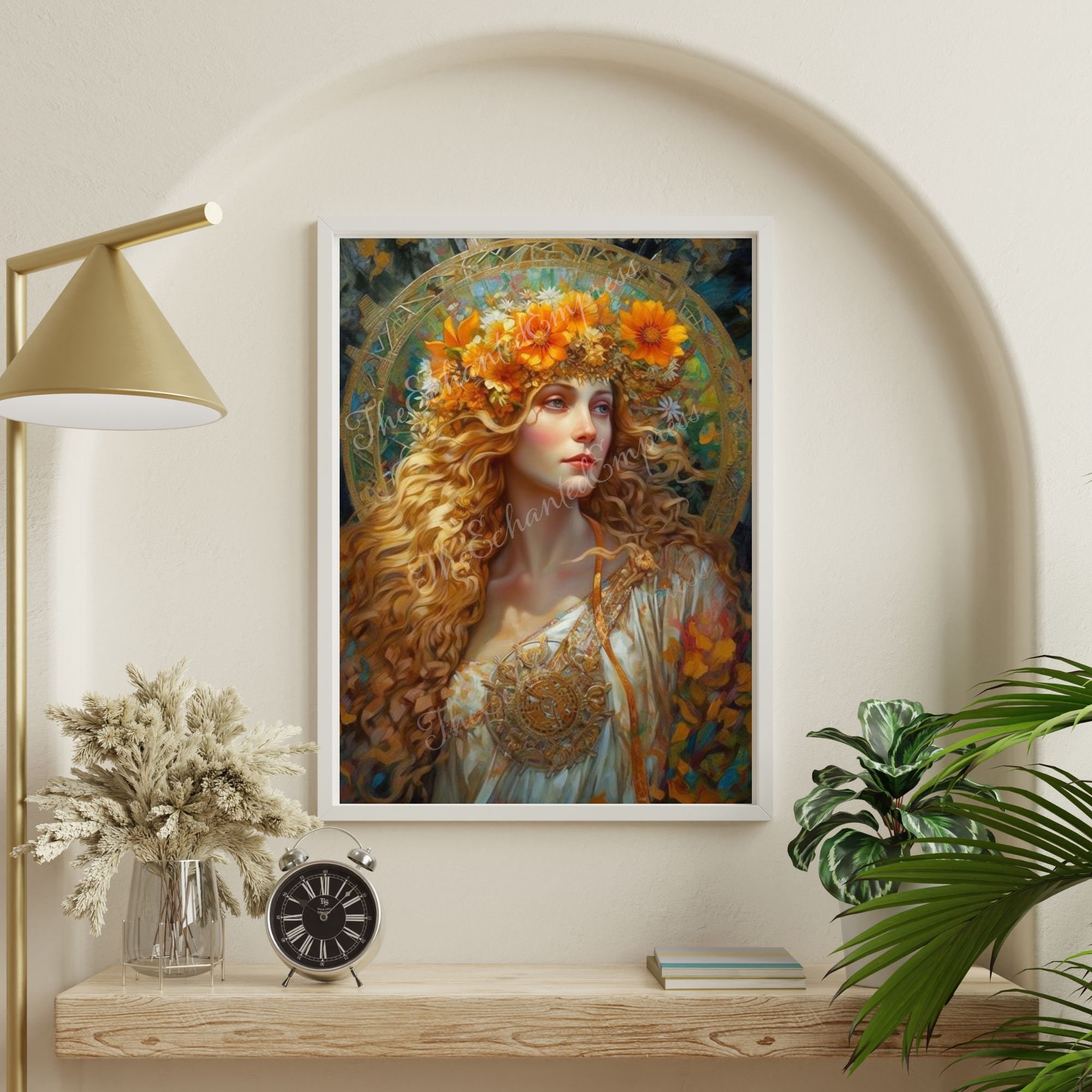 Sol Norse Goddess of the Sun Printable Art |DIGITAL DOWNLOAD. Perfect ...