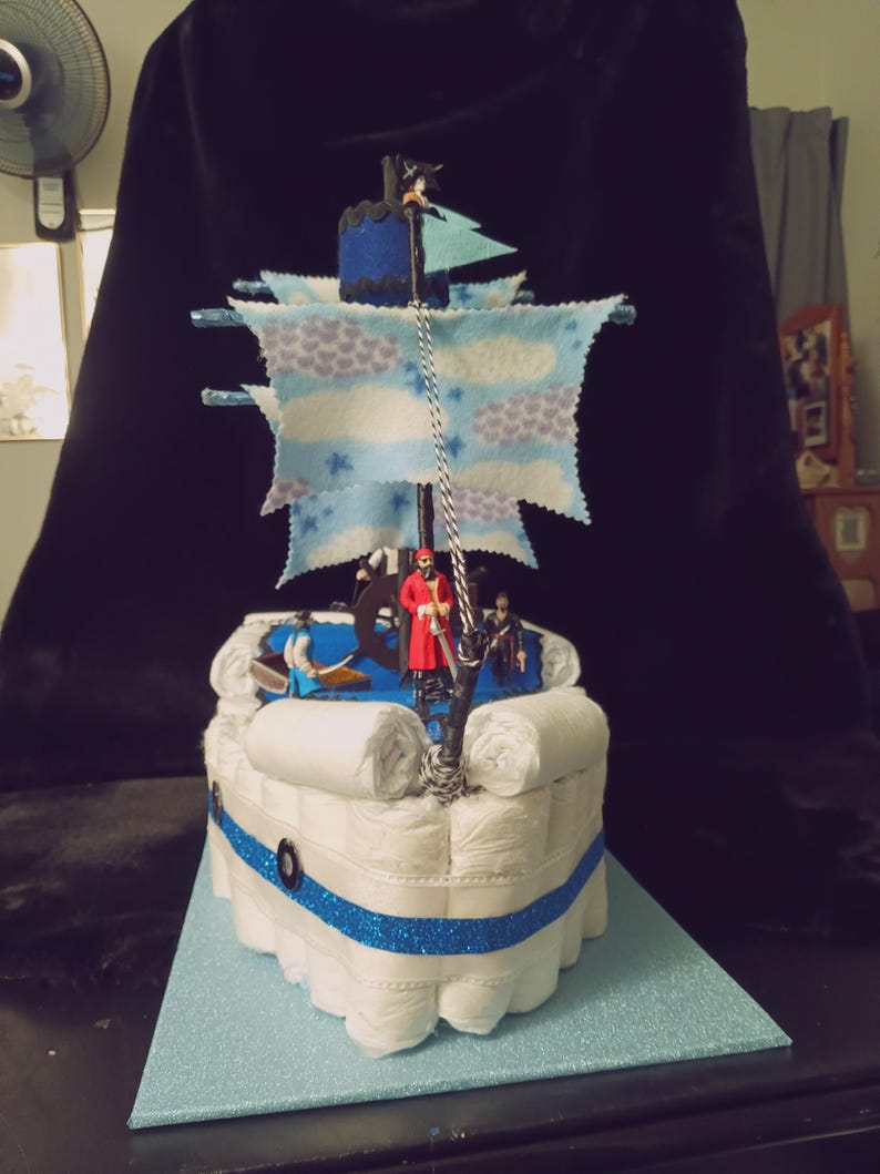 Diaper Cake Pirate Ship - Etsy