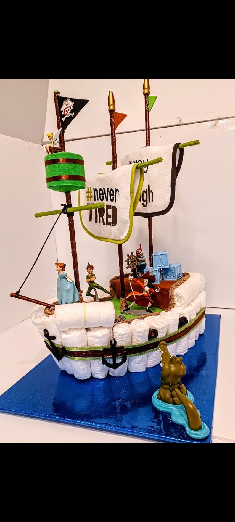 PIRATE SHIP Diaper Cake - Etsy