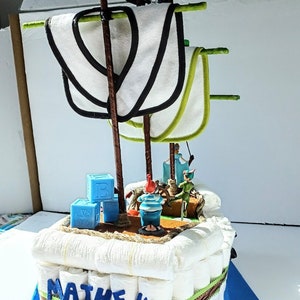 PIRATE SHIP Diaper Cake - Etsy