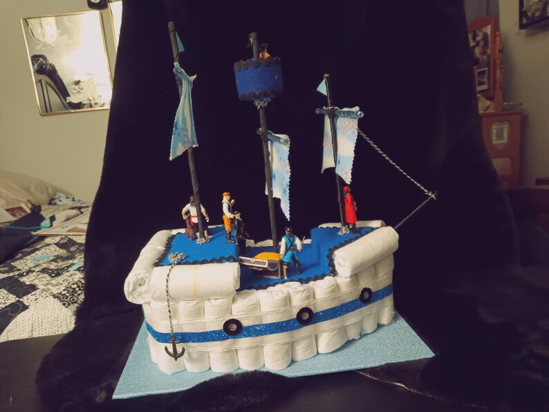 Diaper Cake Pirate Ship - Etsy