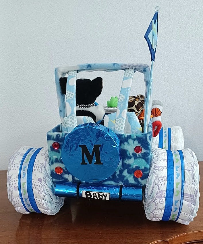 Jeep Diaper Cake - Etsy