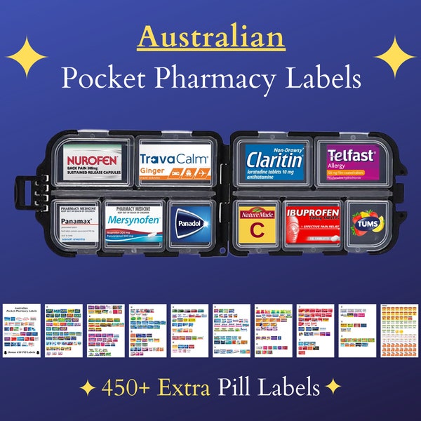 Pill Case - Etsy