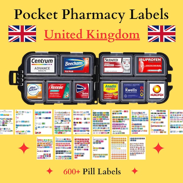 Medicine Labels - Etsy Australia