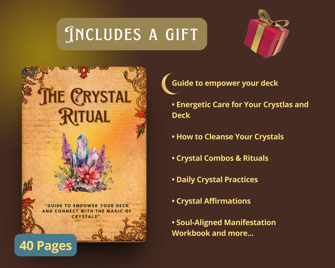 101 Witch’s Crystal Cards • Magical Properties & Spellwork Guide ...