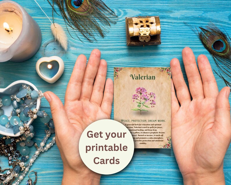 101 Witch's Herb Cards • Magical Properties and Uses for Spells ...