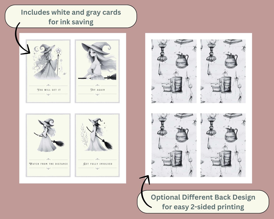 Oracle Card Deck: the Witch Princess Oracle • Clarification Cards Yes ...
