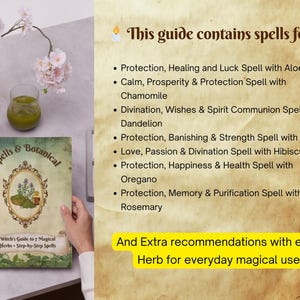 Spells & Botanical • Witch’s Guide to 7 Magical Herbs + Step-by-step ...