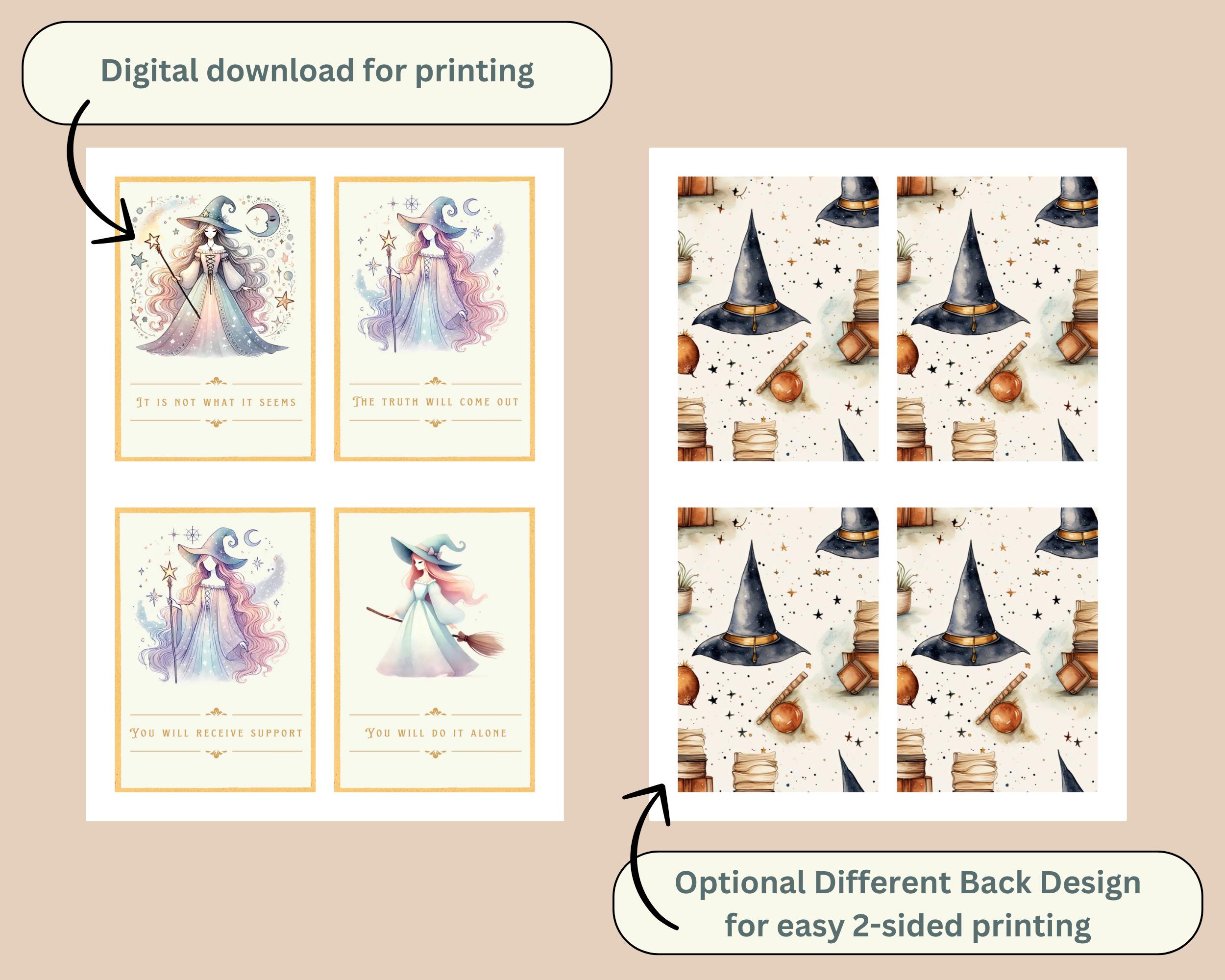 Oracle Card Deck: the Witch Princess Oracle • Clarification Cards Yes ...